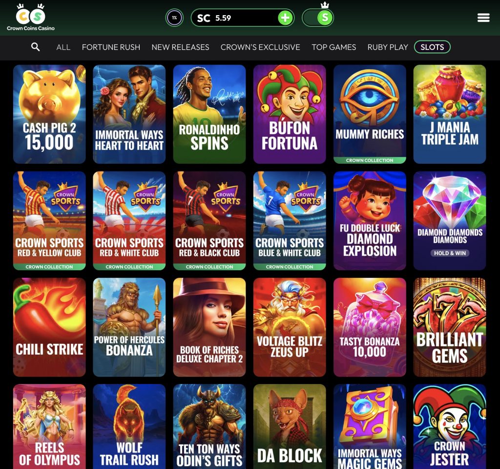 Crown Coins Sweepstakes Casino Review (2026)